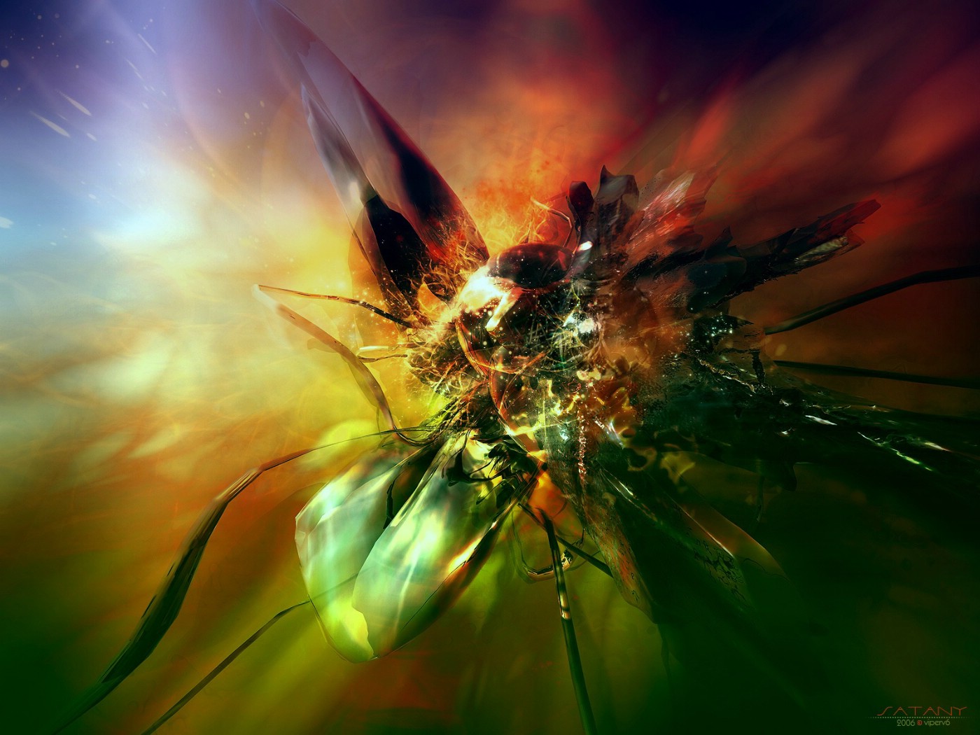 壁纸1400x1050 Computer Abstract CG Design 抽象电脑CG壁纸壁纸,抽象视觉CG壁纸(第七辑)壁纸图片-插画 ...