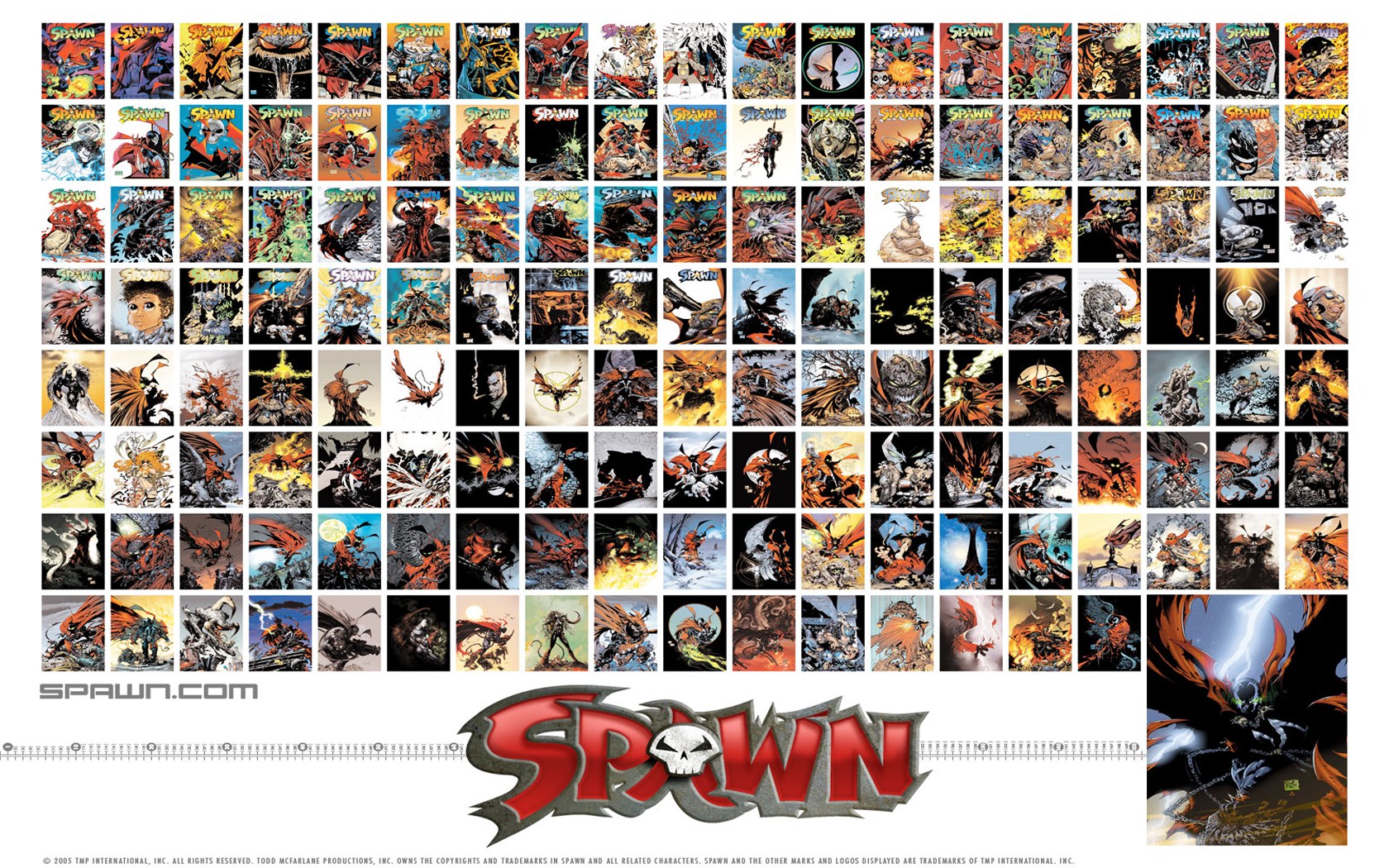 壁纸1680x1050魅力独特的黑暗英雄 再生侠Spawn漫画壁纸 Spawn 150 Wallpaper 再生侠150期纪念图片壁纸壁纸 ...