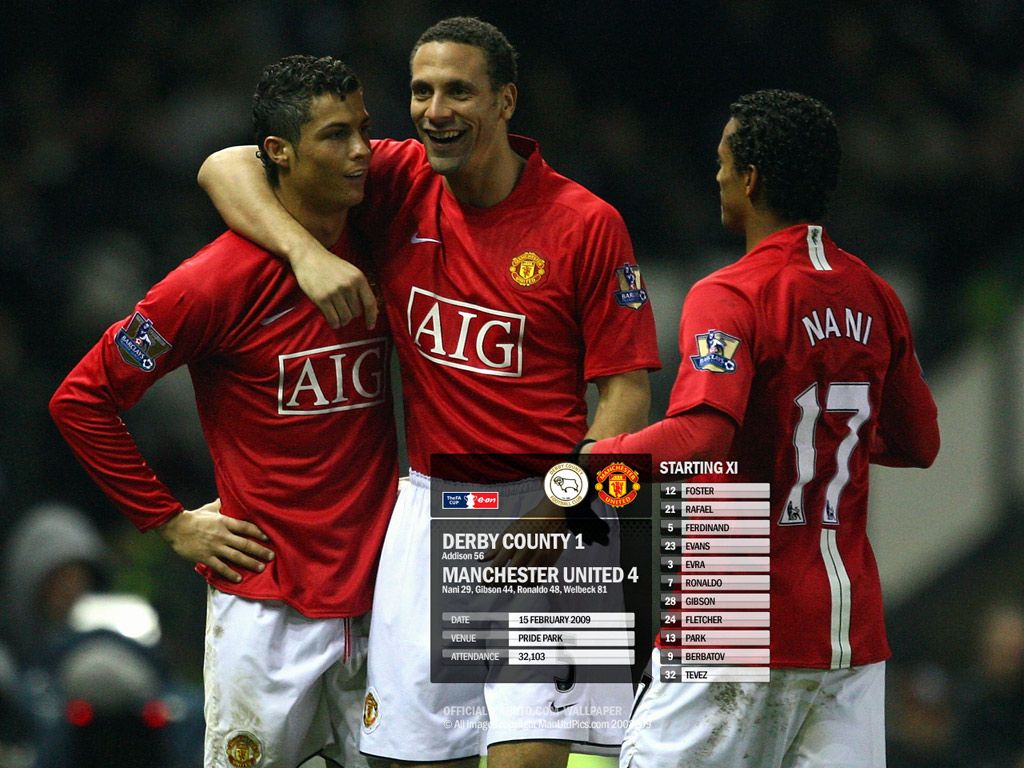 壁纸1024x768英超联赛球队 官方 Derby 1 United 4桌面壁纸壁纸,Manchester United 红魔曼联壁纸 ...